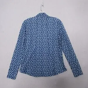 Belyn Key | Tops | Belyn Key Top Small Blue Floral Quarter Zip Outdoor ...